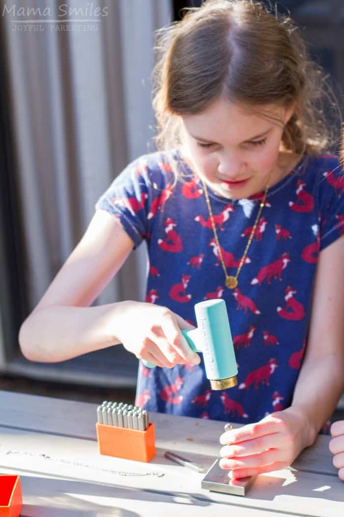 An Easy Tutorial on How to Make Stamped Metal Jewelry