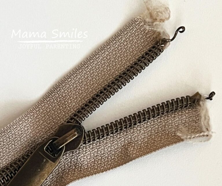 How to Fix a Broken Zipper - Mama Smiles - Joyful Parenting
