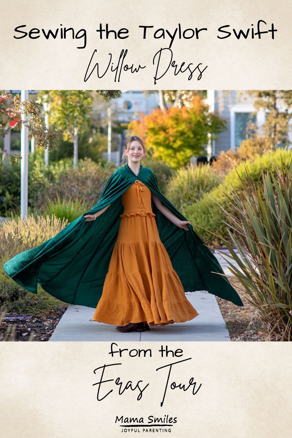 Sewing the Taylor Swift Eras Tour Willow Outfit - Mama Smiles - Joyful ...