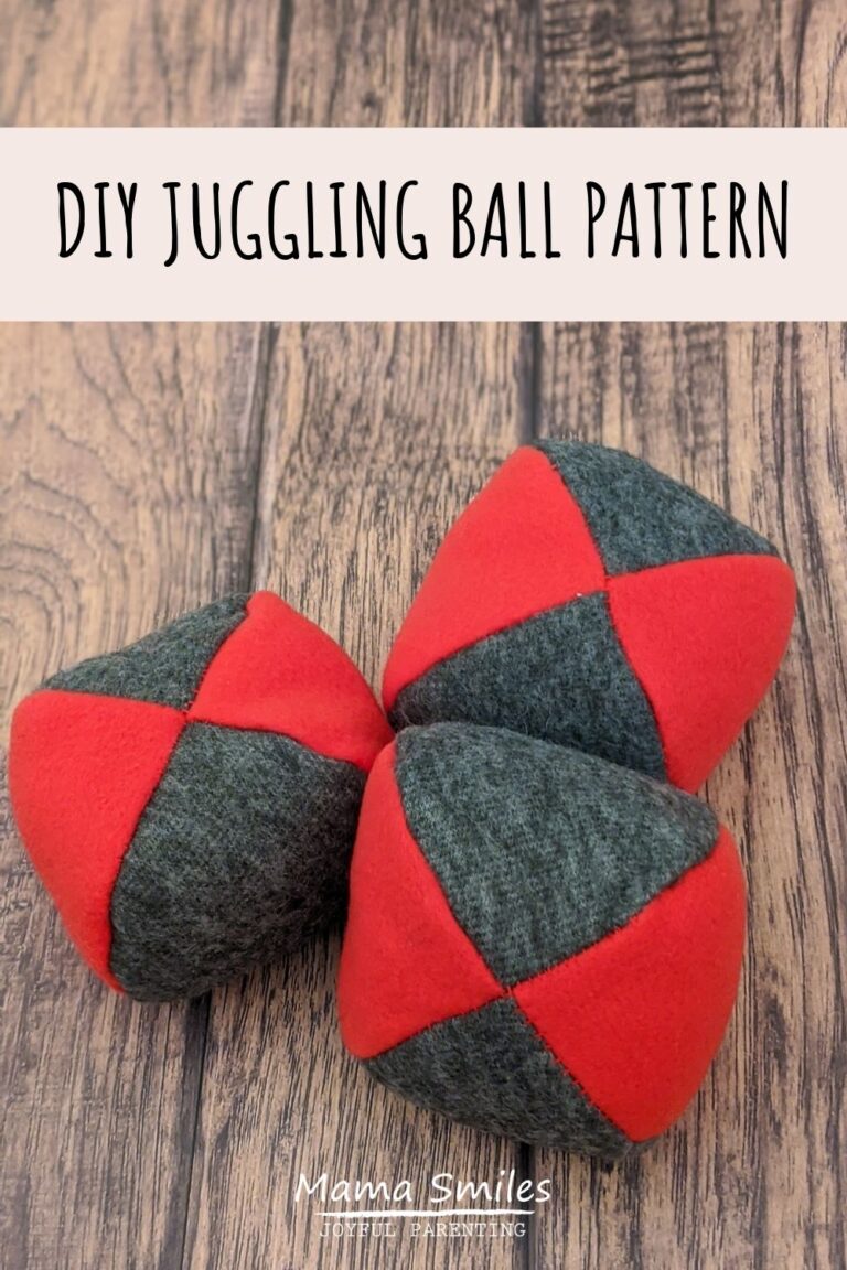How to Make Juggling Balls: Step by Step Tutorial and Sewing Pattern