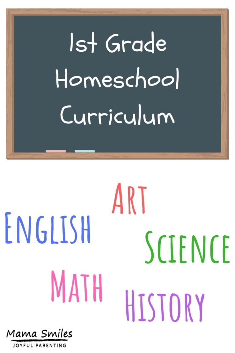 First Grade Homeschool Curriculum Recommendations