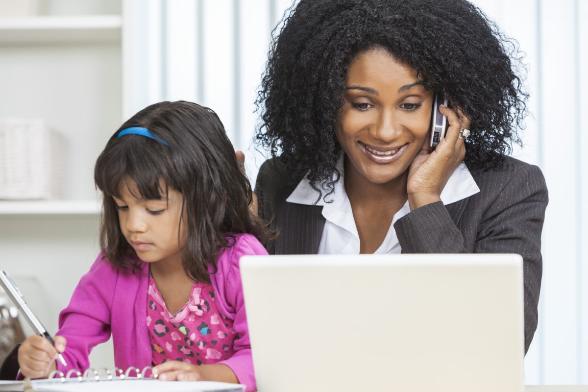 How to Work at Home with Kids - Mama Smiles - Joyful Parenting